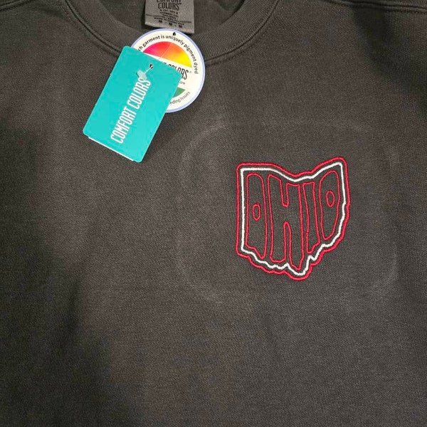 Ohio Embroidery, Ohio Embroidery Design, State Embroidery, Brother ...