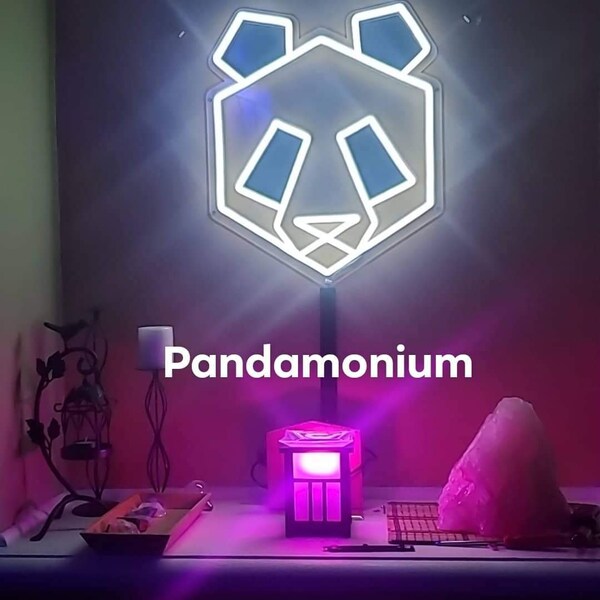 Panda Neon Sign, Animal Sign, Panda Lover Gift - Etsy