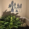 Unique Metal Arch Wall Art, Arch Metal Sign, Arched Metal Wall Art ...