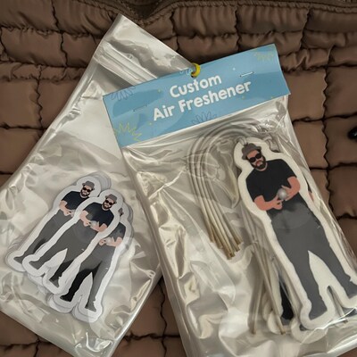 Custom Air Fresheners Hand Drawn, Car Air Fresheners, Personalized ...