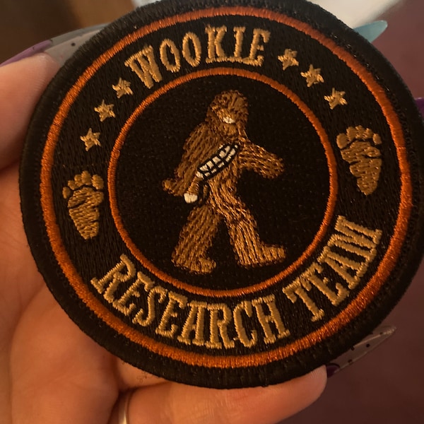 Wookie Research Team - Embroidered Star Wars Morale Patch - Etsy