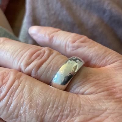 Heavy Solid 999 Pure Silver Bangle Bracelet for Men and Women Punjabi Sikh Kara Kada V Shape ...