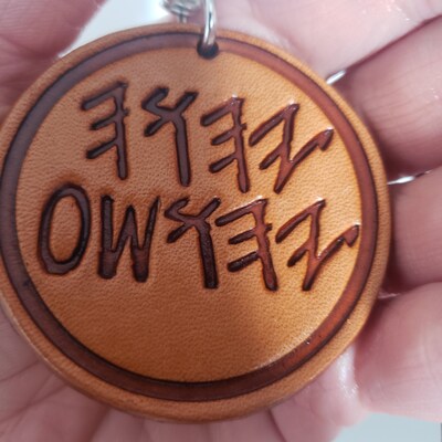 Leather Necklace PALEO HEBREW Name Father and Son YHWH - Etsy