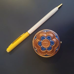 Unique Holiday Gift PICK YOUR COLOR Rose Gold Pill Box | Etsy