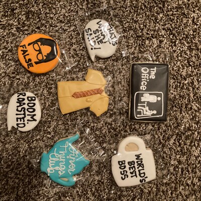 The Office Cookies - Etsy