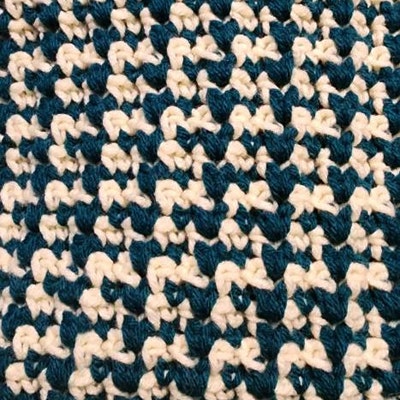 CROCHET PATTERN One Stitch Wonder Stitch Tutorial Make Blanket or Scarf ...