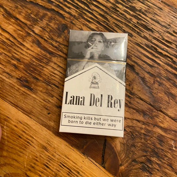 Lana Del Rey Lipstick, Handmade Lana Del Rey Lipstick Box, Lana Del Rey ...