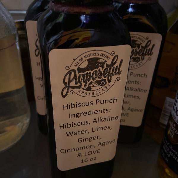 Hibiscus/sorrel/zobo/ Refreshing Alkaline Drink - Etsy