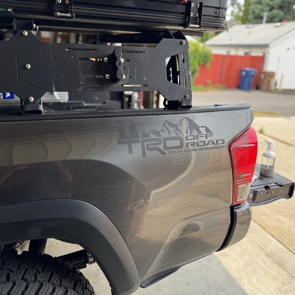 2x Toyota Tundra Tacoma SR5 4X4 OFF ROAD Bed Vinyl Decal Sticker ...