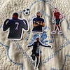 Cristiano Ronaldo Sticker Pack Waterproof, Durable, Soccer, Portugal ...