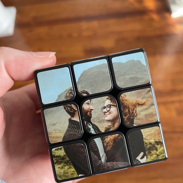 Custom Puzzle Cube 3x3 ~ Personalized Working Puzzle ~ Create Your Own ...