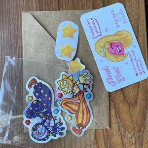 FNAF Daycare Attendant Keychain Sun Moon Candy Bag Charm - Etsy