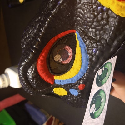 Furry Fursuit Worm on a String Head Base 3D Printedone Size Fits Most ...