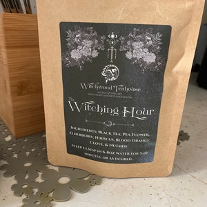The Witching Hour Organic Loose-leaf Witch Tea - Etsy