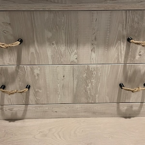 Rustic JUTE ROPE Handle Home Decor Drawer Pull - Etsy