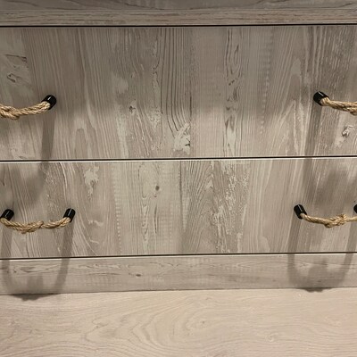 Rustic JUTE ROPE Handle Home Decor Drawer Pull - Etsy