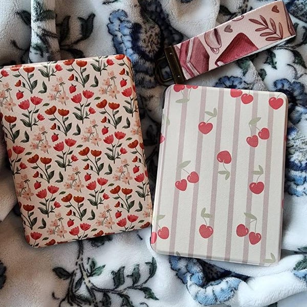 Clear-back Kindle Case | Flip Cover for Kindle Paperwhite, Colorsoft ...