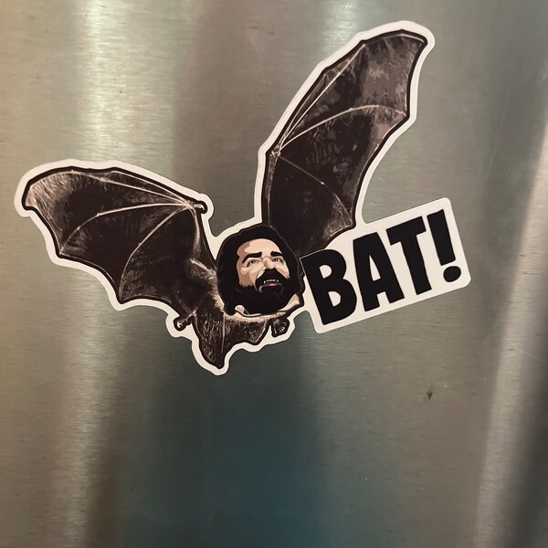 What We Do in the Shadows Vinyl Sticker or Magnet Laszlo bat - Etsy