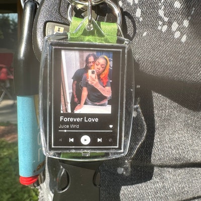 Personalized Song Keychain, Custom Music Keychain, Custom Anniversary ...