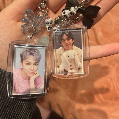 BTS Member Beaded Keychain Kpop Bias Name Charm Accessory - Etsy