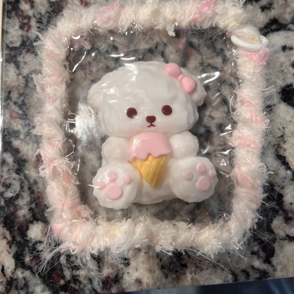 OOAK Taba Squishy | Unique Oil Paint Style Color | Handmade Squeeze Toy ...