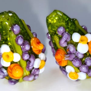 1 Glassbead Mermaid, Lampwork, Muranoglass, as Bead or Pendant, Ready ...