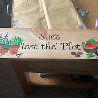 Allotment Sign Greenhouse Sign Personalised Garden Wooden - Etsy UK