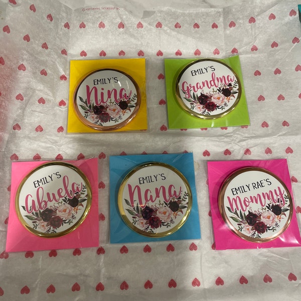 Personalized Party Pins | Mommy to Be Pin | Shower Pins | Family Name ...