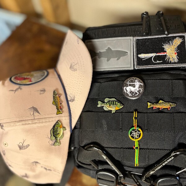 Halibut - Fish Pin With Gift Box - Etsy