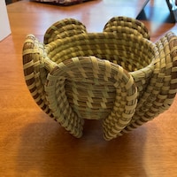 Small Elephant Ear Basket - Etsy
