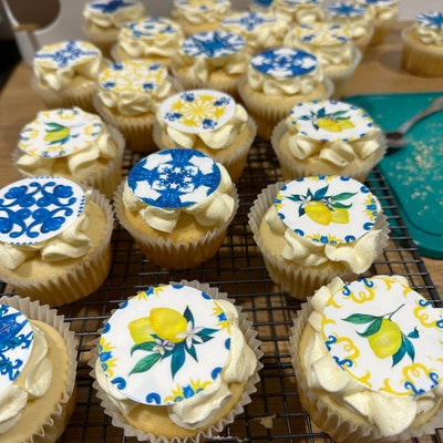 Fern Leaf Greenery Edible Icing Cake Wrap Topper - Etsy