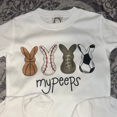 Easter Sports Boys Digital Download Easter Sports Peeps Sublimation ...