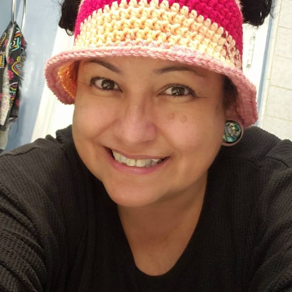 Bucket of Buns Crochet Pattern PATTERN ONLY - Space Buns Hat - Space ...