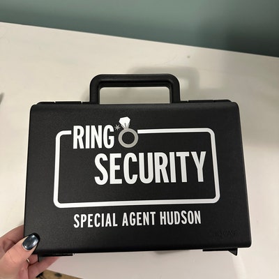 Ring Security Briefcase, Ring Bearer Briefcase, Ring Security Case ...