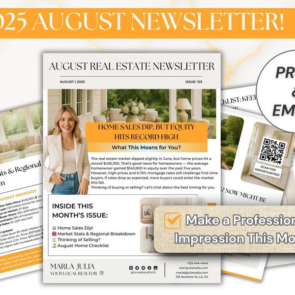 CMA Box Template, Real Estate Pre-listing Box Cover, Listing ...