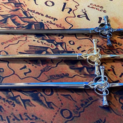 Ruby Warrior Sword Hair Stick Sword Hair Pin Gothic Hair - Etsy