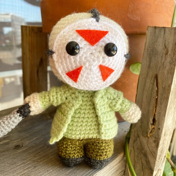 Pattern Only | Halloween Horror Icon Inspired | Jason Crochet ...