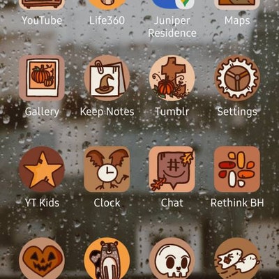 Fall Autumn Desktop Organizer Wallpaper Desktop Organizer - Etsy