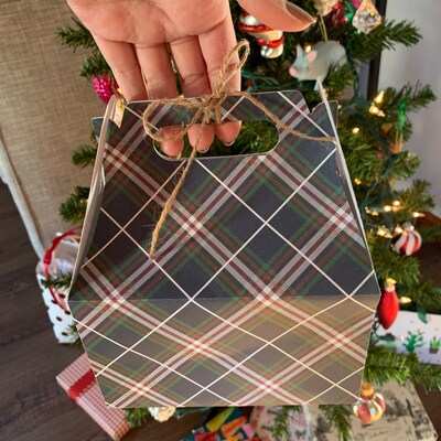 Large Gable Box Template SVG, Gift Box SVG, Favor Box SVG, Wedding ...