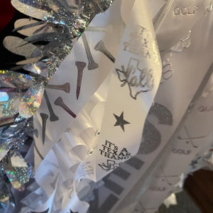 GOLD Glitter Fancy Wired Backing Homecoming Mum - Etsy