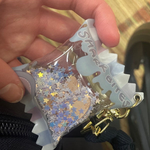 Shark Epoxy Keychains - Etsy