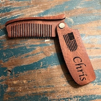 Beard Comb, Personalized Comb, Engraved Comb, Personalized Gifts, Mens ...