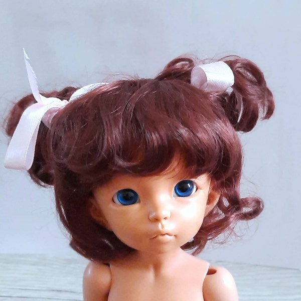 Fatiao - New Dolls Wig Dollfie Yo-sd 1/6 BJD 6-7" Size Chocolate - Etsy
