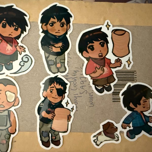 Life is Strange 2 Wolf Brothers Stickers - Etsy