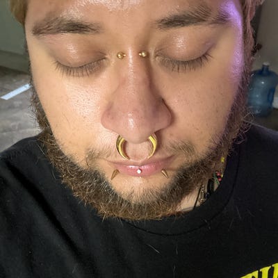 Pair 0g Screw Fit Abalone Shell Plugs Surgical Steel Ear Gauges 8mm ...