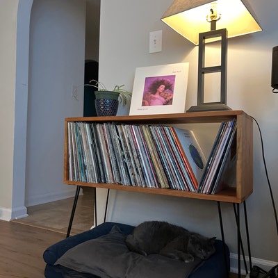 Customizable Record Cube Stand / Record Console / End Table - Etsy
