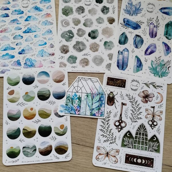 Be the Light Sticker Sheet Planning Stickers, Journal Stickers - Etsy