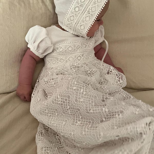 Waist Style Infant Slip, Infant Christening Slip, Infant Baptism Slip ...