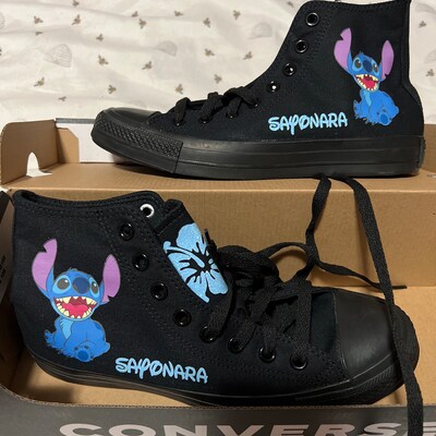 Stitch Custom Converse - Etsy