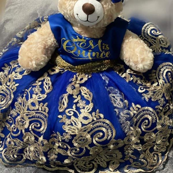 Quinceañera Bear, Quince Bear 22”, Last Quince Doll, Última Muñeca, Mis ...